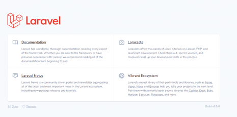 Create a new Laravel 8.0 project | Codesnipeet